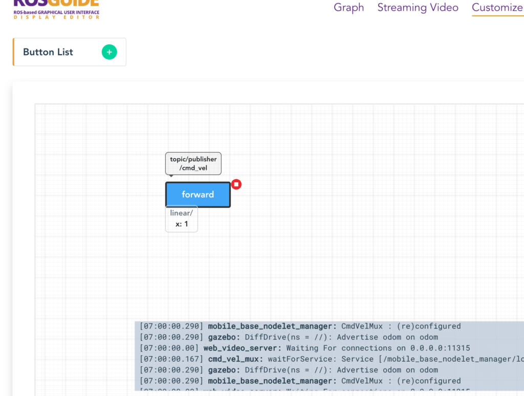 ROS-GUIDE – BRAIN VISTEC