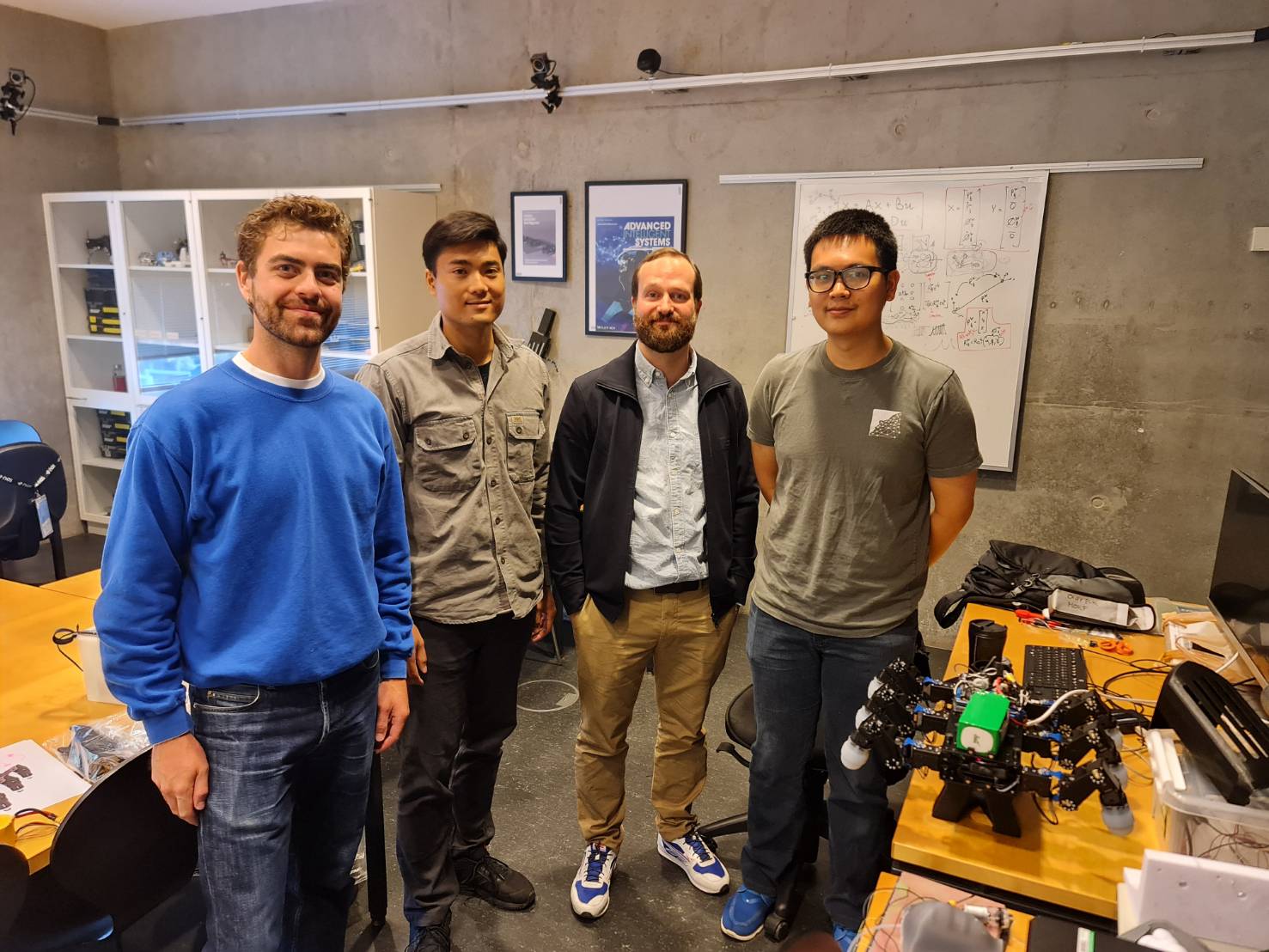 Visited the Maersk Mc-Kinney Moller Institute, SDU Biorobotics, and ...