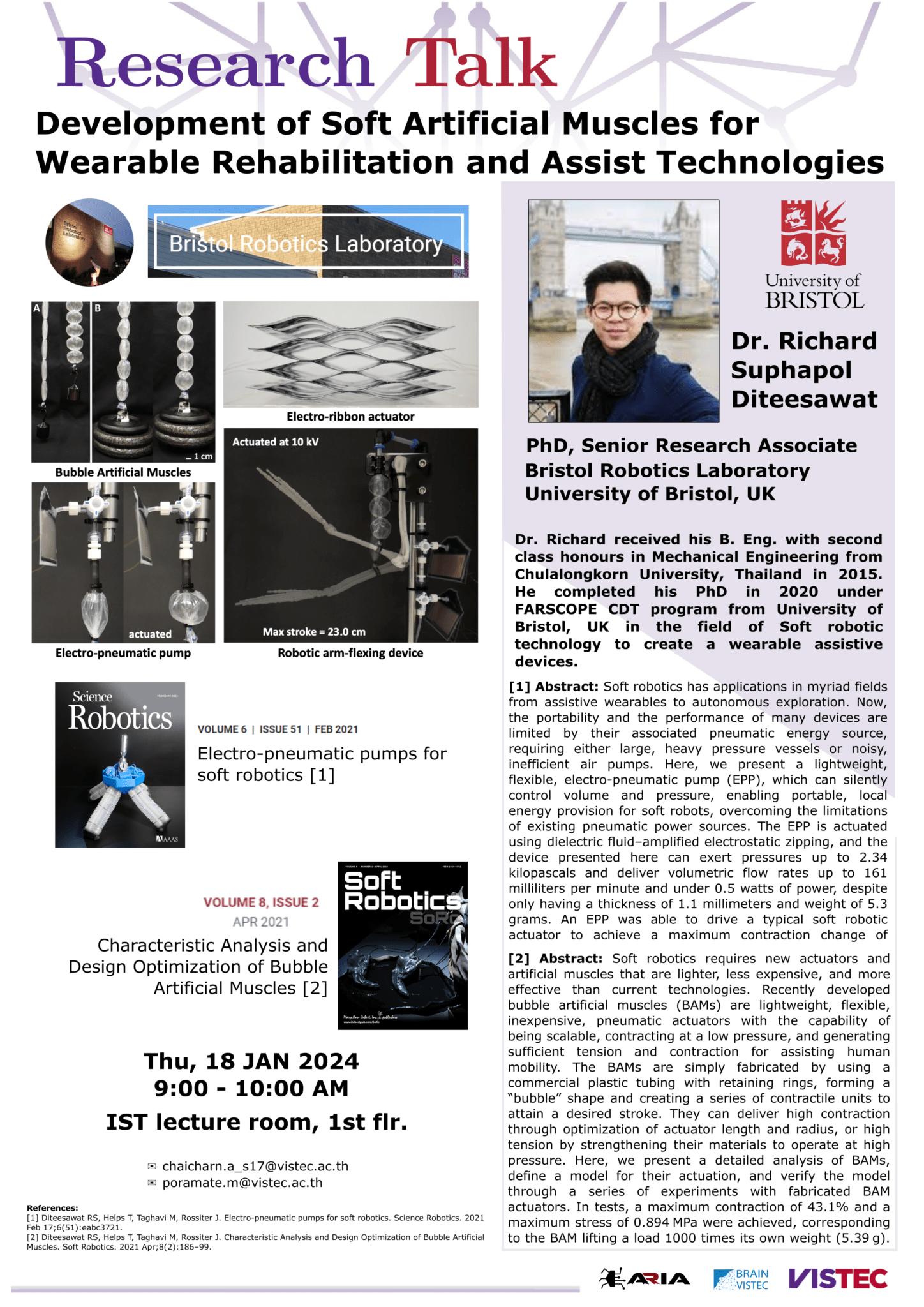 ResearchTalk: Development of Soft Artificial Muscles for Wearable ...